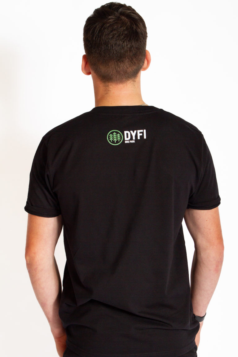 Classic Black T-Shirt - DYFI Bike Park